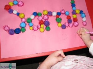 Name Collage | Learning 4 Kids