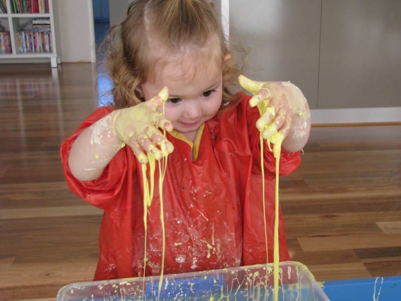 Playing with Gloop | Learning 4 Kids