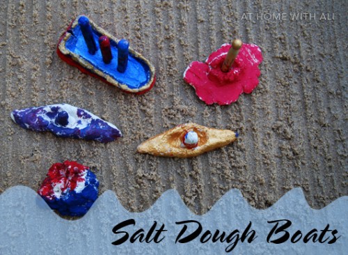 Salt Dough Boats – At Home with Ali | Learning 4 Kids
