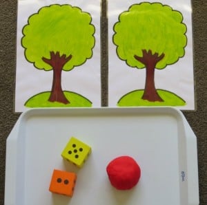 Apple Tree Play Dough Maths | Learning 4 Kids