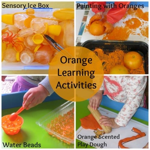 Learning Colour - Orange Activities | Learning 4 Kids