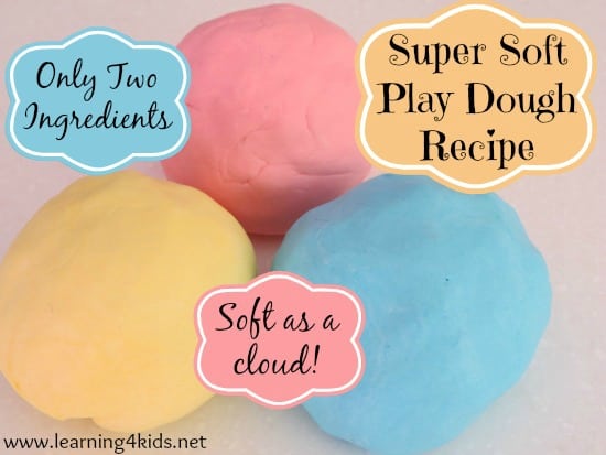 Super Soft Play Dough Recipe | Learning 4 Kids