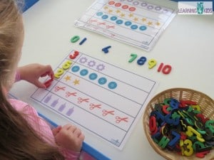 Printable Counting Mats | Learning 4 Kids
