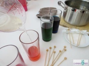How to make Sugar Crystals on a Stick? | Learning 4 Kids