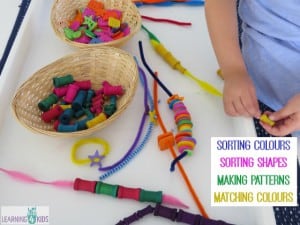 Threading Activity for Kids | Learning 4 Kids