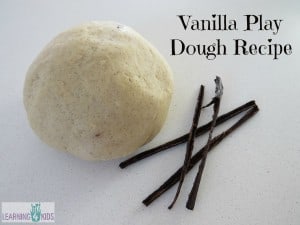 Vanilla Play Dough Recipe | Learning 4 Kids