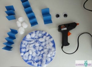 Paper Plate Cloud Craft | Learning 4 Kids