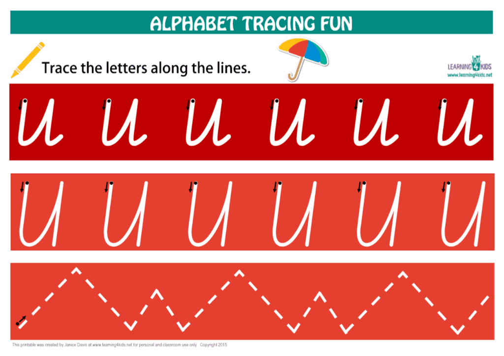 Number & Letters Tracing Mats Cursive Print | Learning 4 Kids