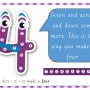 Dot-to-Dot Number Rhyme Charts (Cursive Print) | Learning 4 Kids