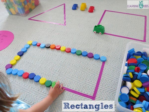 Hands On Learning Shapes Activities Learning 4 Kids
