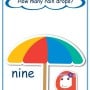 Counting Raindrops Printable Maths Games and Activities (Standard Print ...