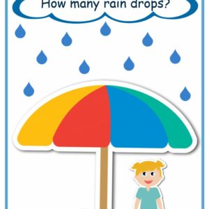Counting Raindrops Printable Maths Games and Activities (Standard Print ...