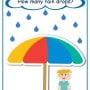 Counting Raindrops Printable Maths Games and Activities (Standard Print ...