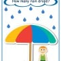 Counting Raindrops Printable Maths Games and Activities (Standard Print ...