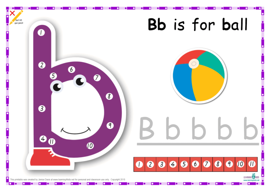 Dot-to-Dot Alphabet Letter Charts | Learning 4 Kids