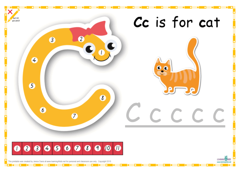 Dot-to-Dot Alphabet Letter Charts | Learning 4 Kids