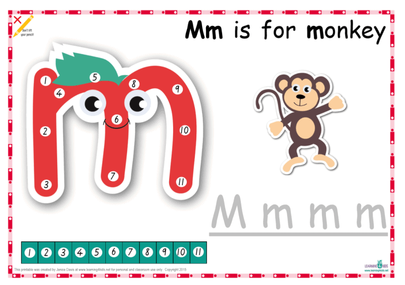 Dot-to-Dot Alphabet Letter Charts | Learning 4 Kids