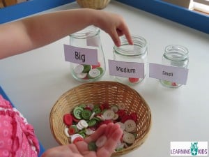 Sorting Coloured Buttons | Learning 4 Kids