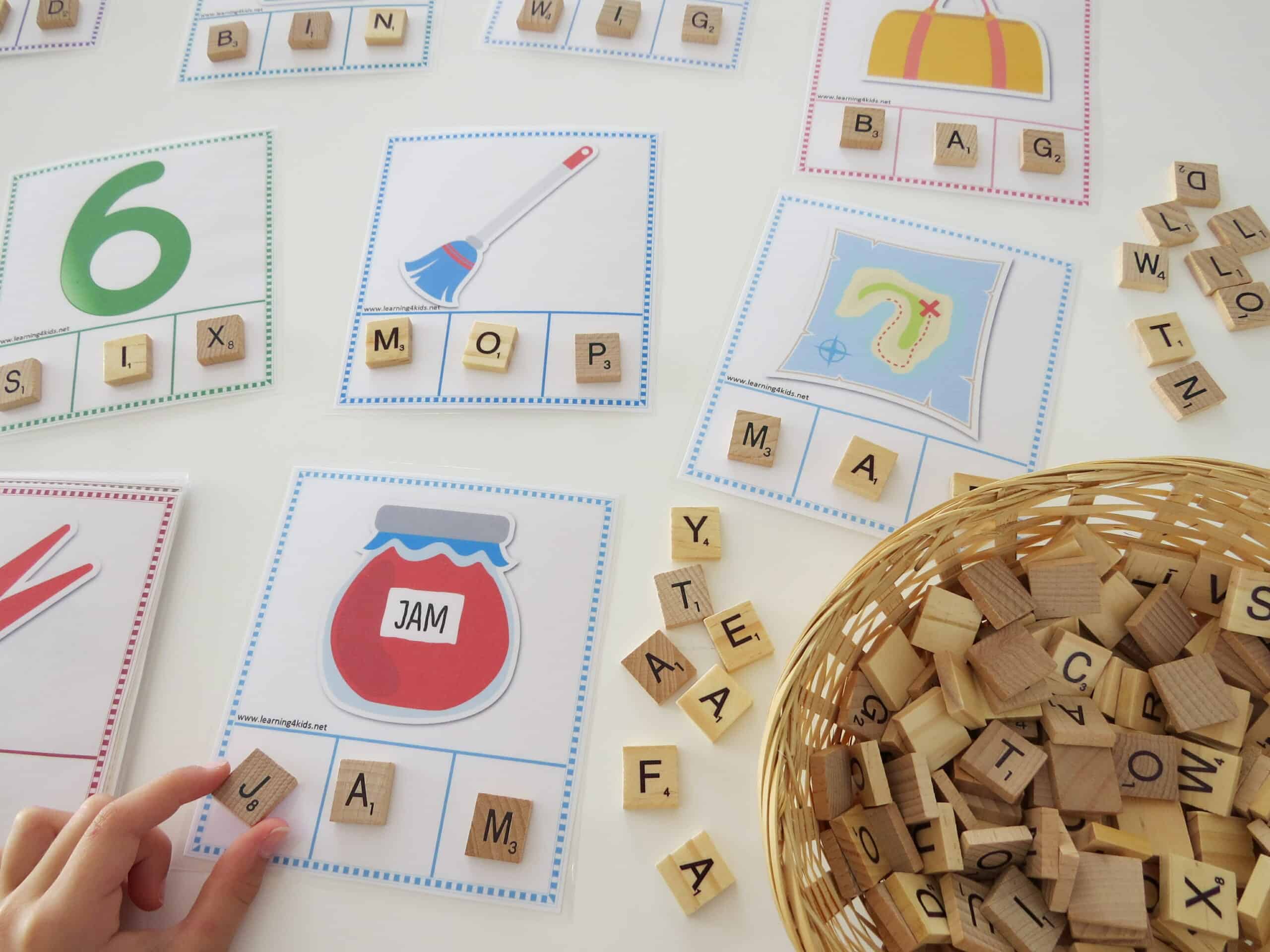 Cvc Words Activities And Games For Kindergarten And First Grade 3 Cvc Words Activities And Games For Kindergarten And First Grade 3