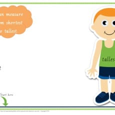 Printable Measuring Length Activity Mats | Learning 4 Kids