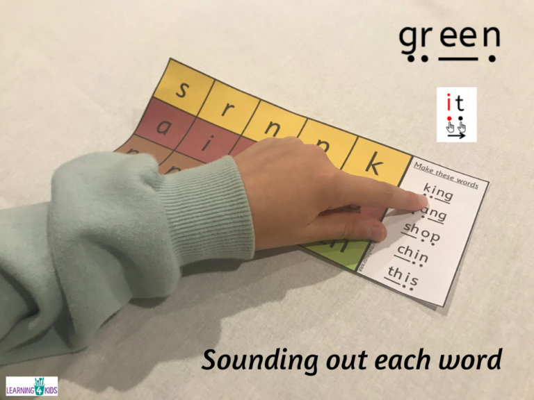 Letter Sounds Cut and Paste Activity | Learning 4 Kids