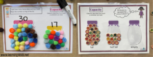 Printable Measurement Capacity Activity Mats | Learning 4 Kids
