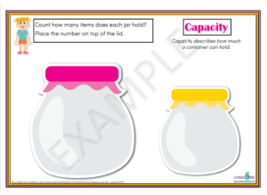 Printable Measurement Capacity Activity Mats | Learning 4 Kids