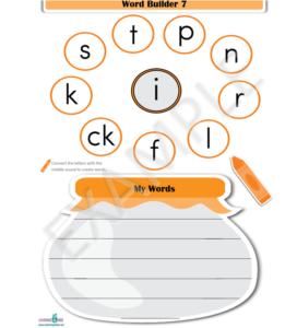 Letters and Sounds Word Builder Phase 2 Bundle | Learning 4 Kids