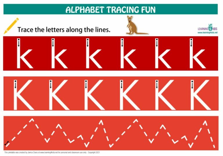 Handwriting Alphabet Tracing Flipbook (New Version) | Learning 4 Kids