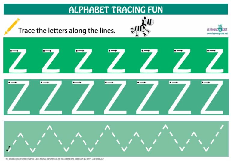 Handwriting Alphabet Tracing Flipbook (New Version) | Learning 4 Kids