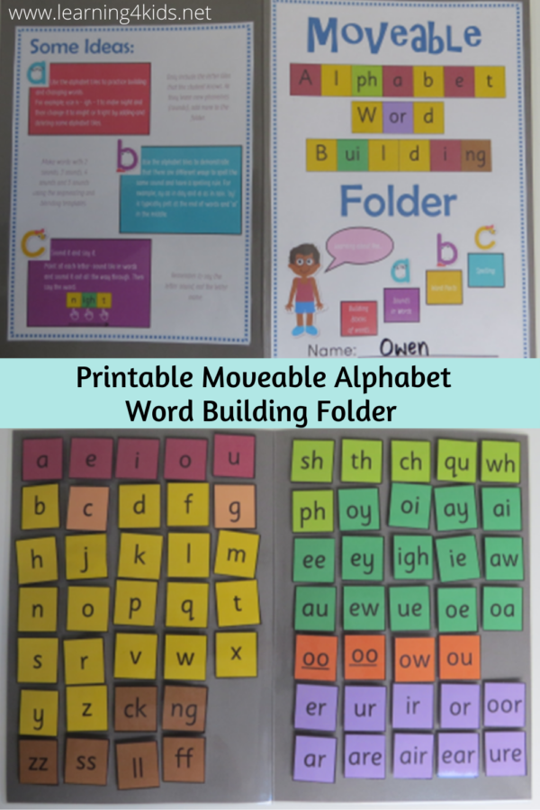 Phoneme Manipulation Activity Word Building | Learning 4 Kids