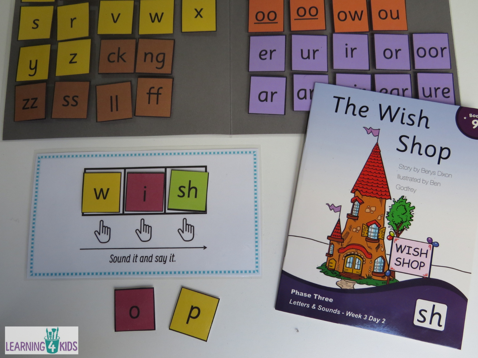 Phoneme Manipulation Activity Word Building | Learning 4 Kids
