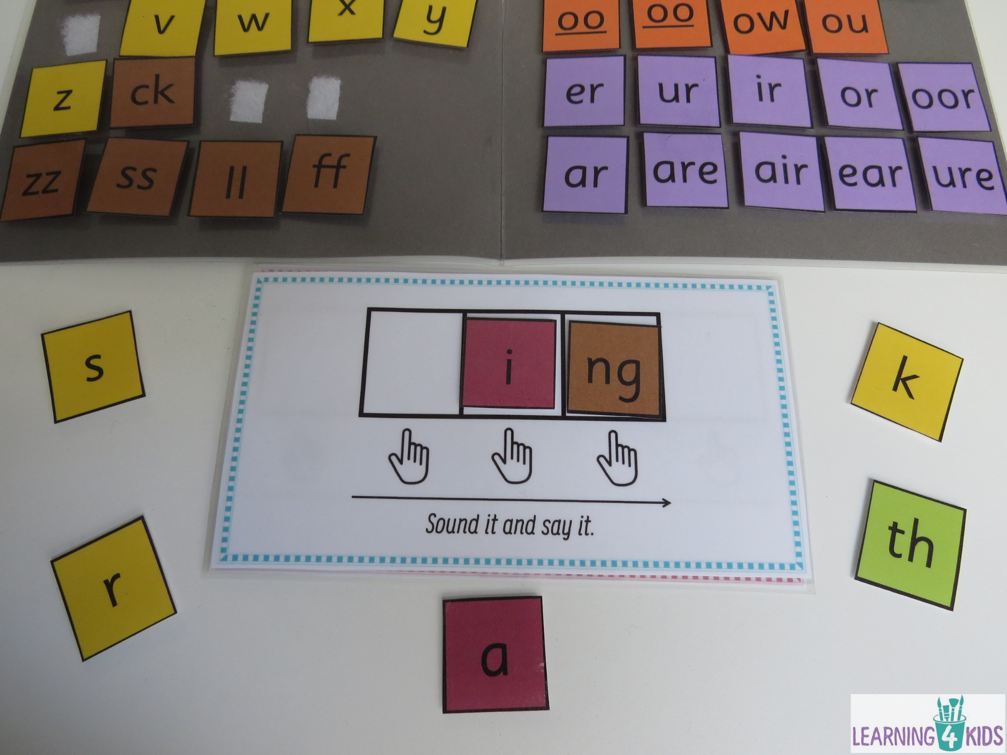 Phoneme Manipulation Activity Word Building | Learning 4 Kids