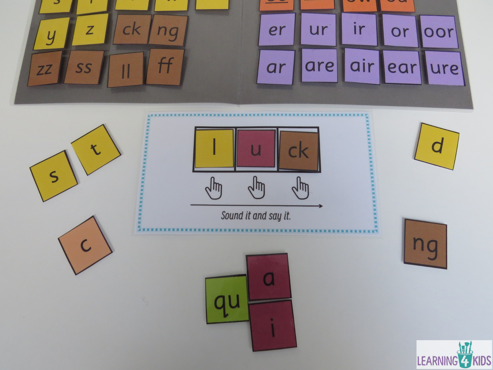 Phoneme Manipulation Activity Word Building | Learning 4 Kids
