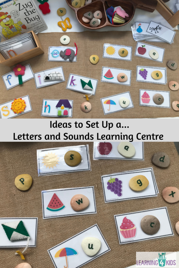 Letters and Sounds Learning Centre | Learning 4 Kids