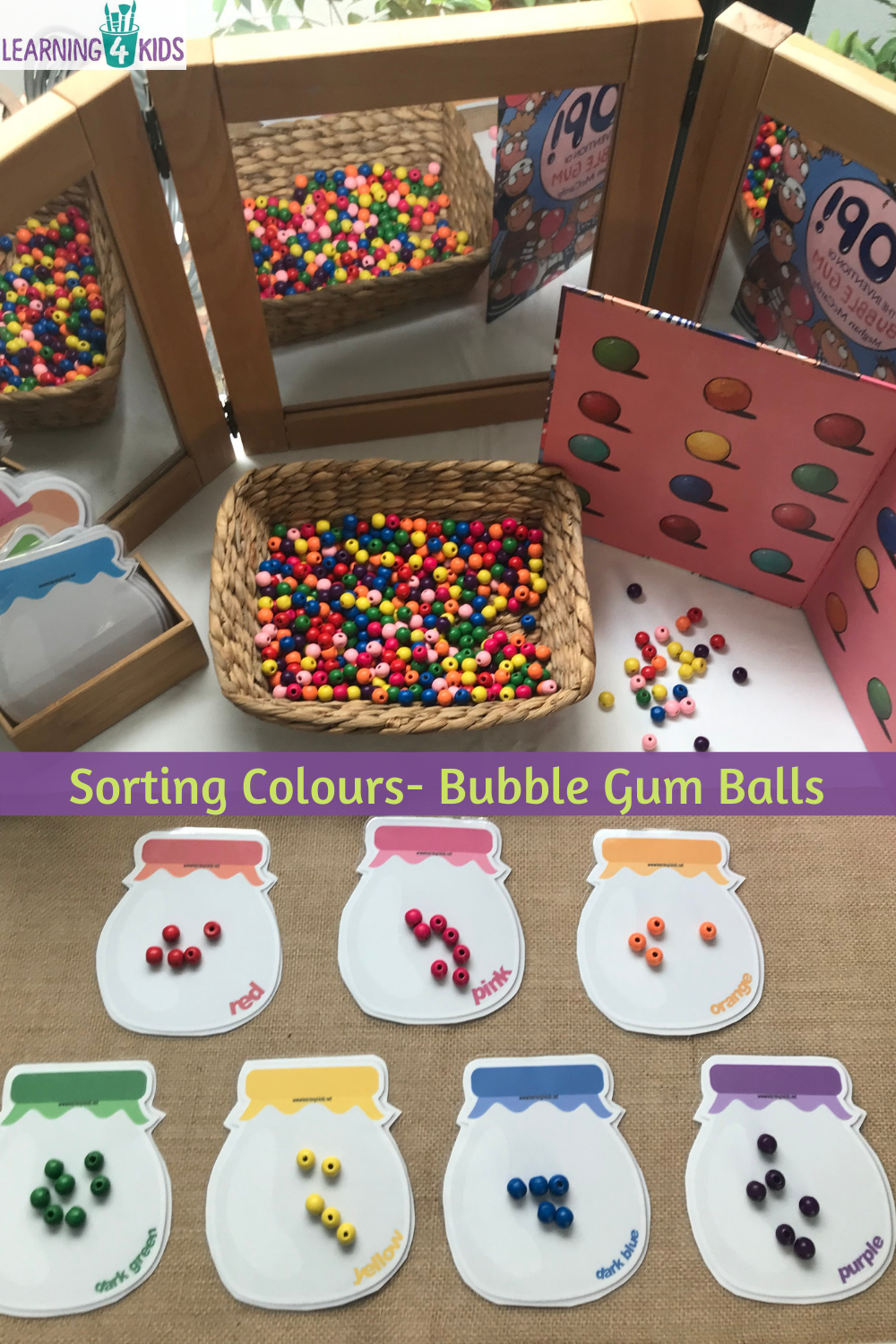 Early Years Fine Motor Colour Activities | Learning 4 Kids