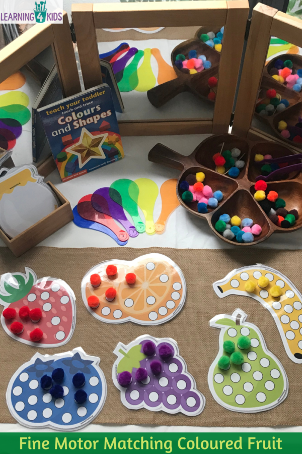 Early Years Fine Motor Colour Activities | Learning 4 Kids